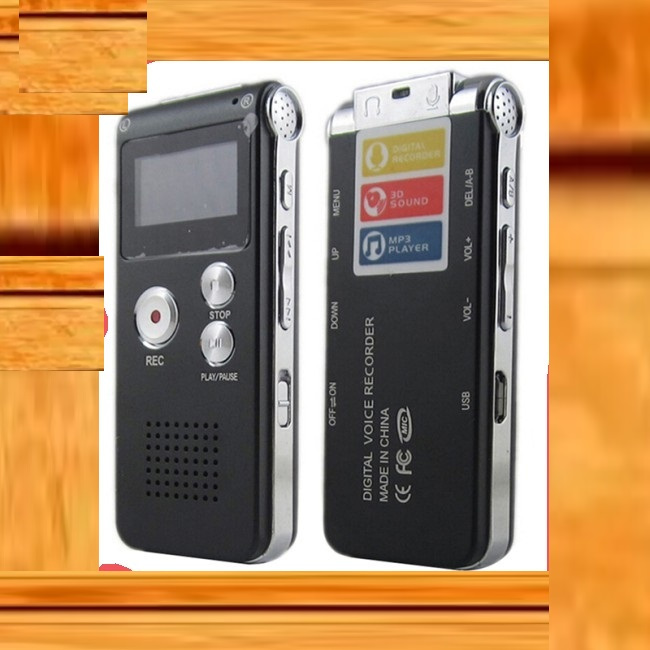 lehboe alat perakam suara bunyi paling jelas saiz 8GB pelbagai fungsi ...