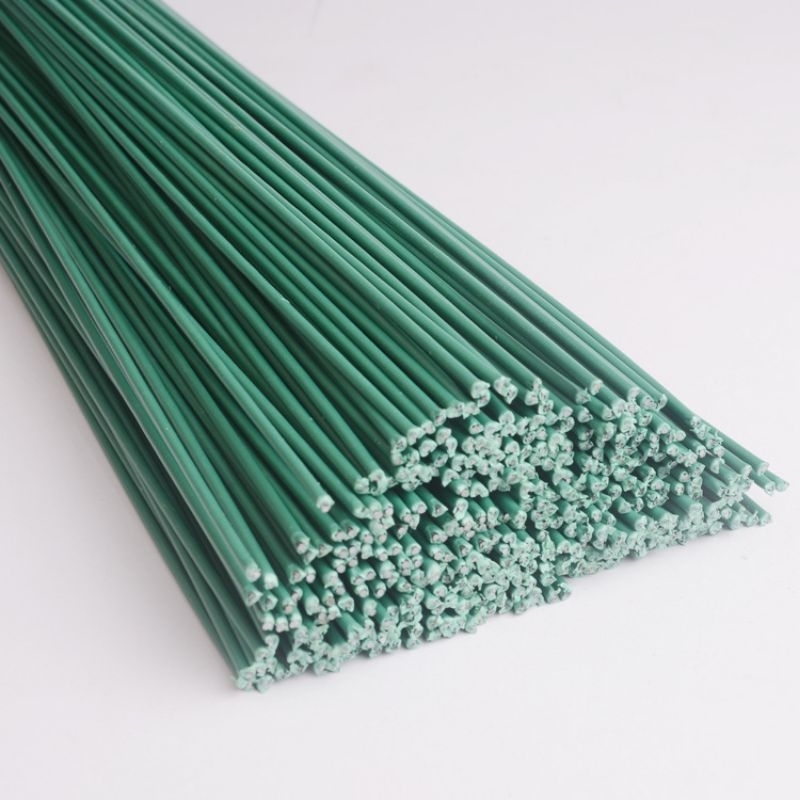 30cm Flower wire/ Green Wire/ Dawai Bunga/铁丝 & Green Tape | Shopee Malaysia