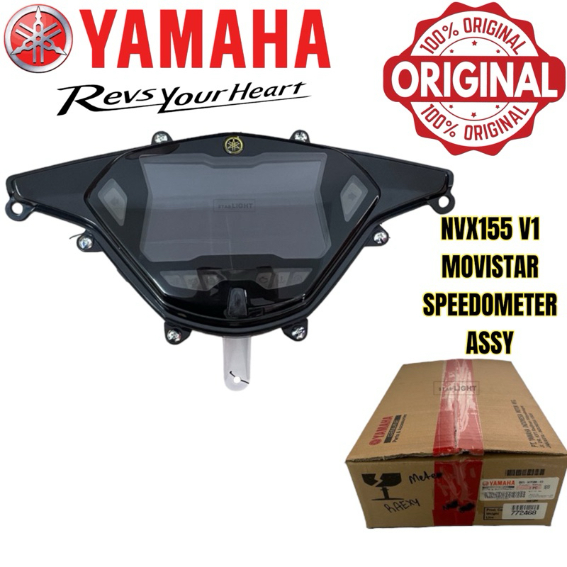(MOVISTAR) YAMAHA NVX155 V1 100% ORIGINAL HLY NVX METER SET METER ASSY ...