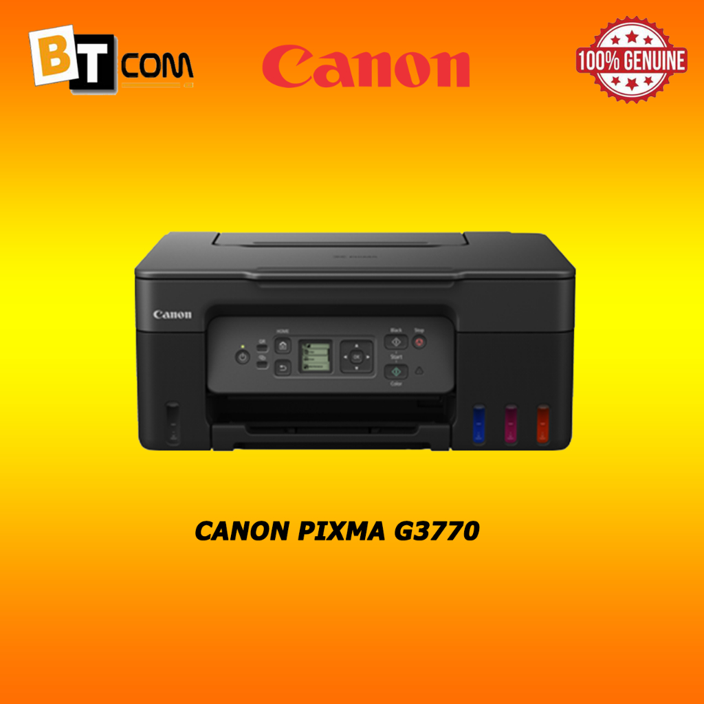 Canon PIXMA G3770 Refillable Ink Tank, All-In-One Printer | Shopee Malaysia