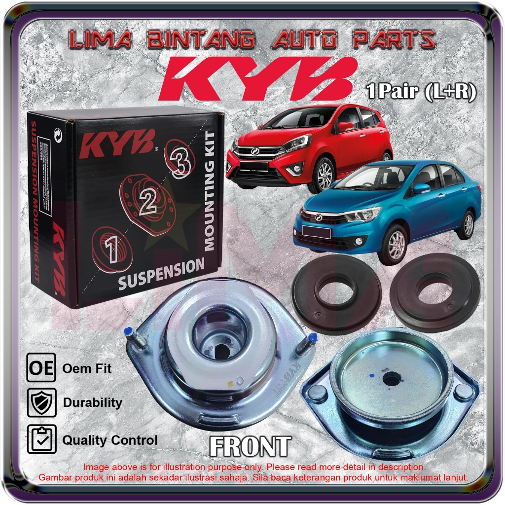 ( 1Pair ) Perodua Axia , Bezza Front Absorber Top Mounting , Strut ...
