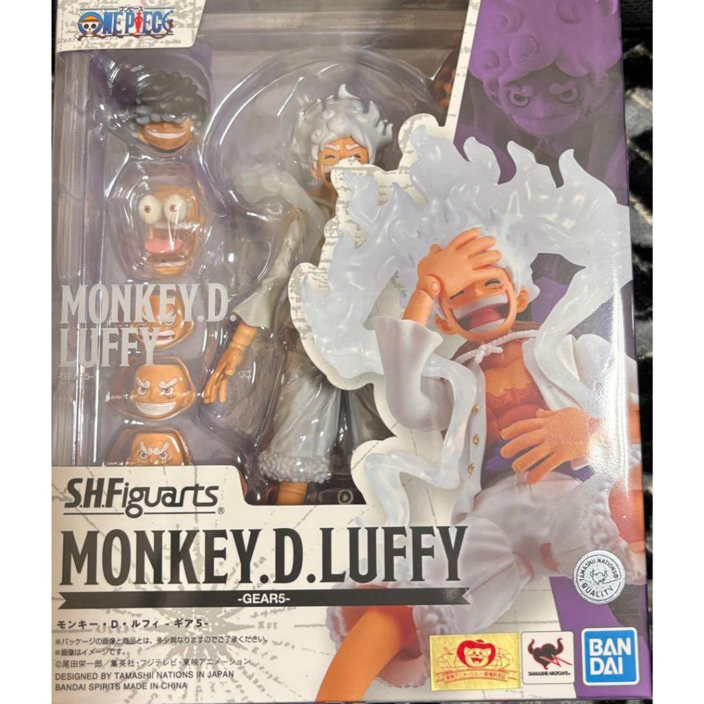 S.H.Figuarts ONE PIECE Monkey D Luffy -Gear 5- Painted PVC & ABS ...
