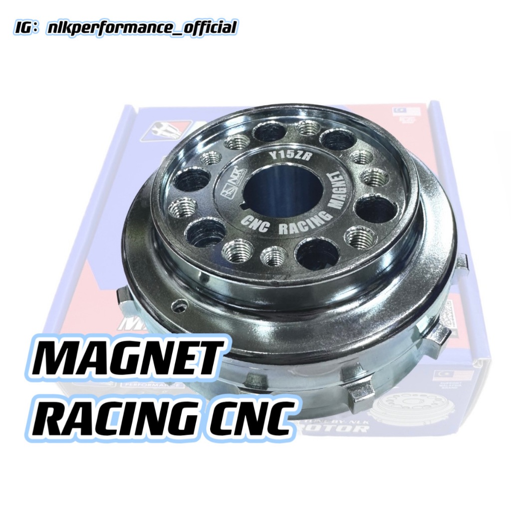 NLK PERFORMANCE RACING MAGNETO 1KG CNC NLK Y15 MAGNET CNC YAMAHA Y15ZR ...