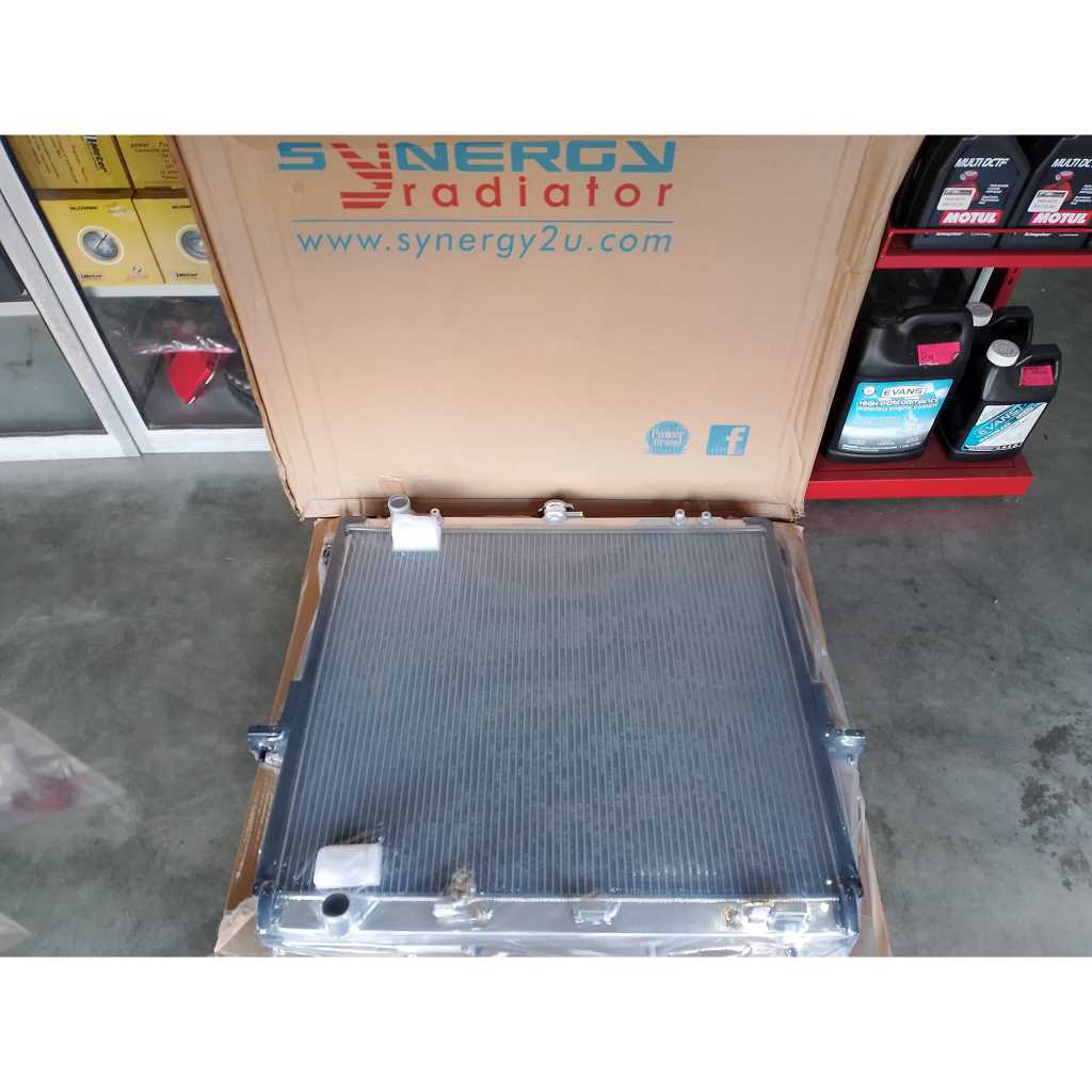 NISSAN NAVARA D40 ALUMINIUM RADIATOR | Shopee Malaysia