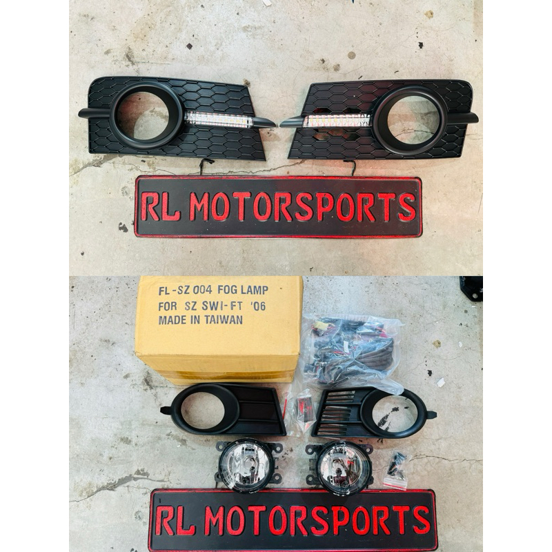 TAIWAN Suzuki swift 2005-2011 DRL LED Fog Lamp Sport Light front ...
