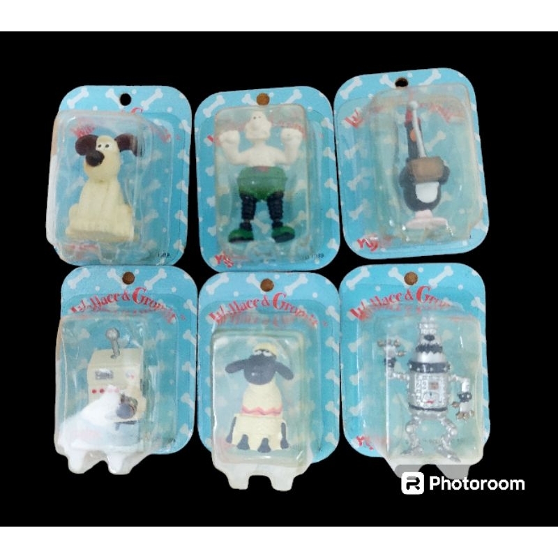 Original Vintage Year 1993 Wallace and Gromit Figure | Shopee Malaysia