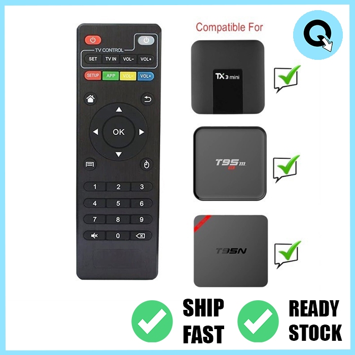 QFL Universal Tv Box Remote Control Tv Remote Montroller Multi Tvbox ...