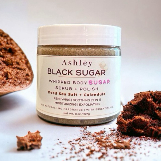 Ashley Brown Sugar Scrub | 227g | Facial Body Exfoliating | Bath Salt ...