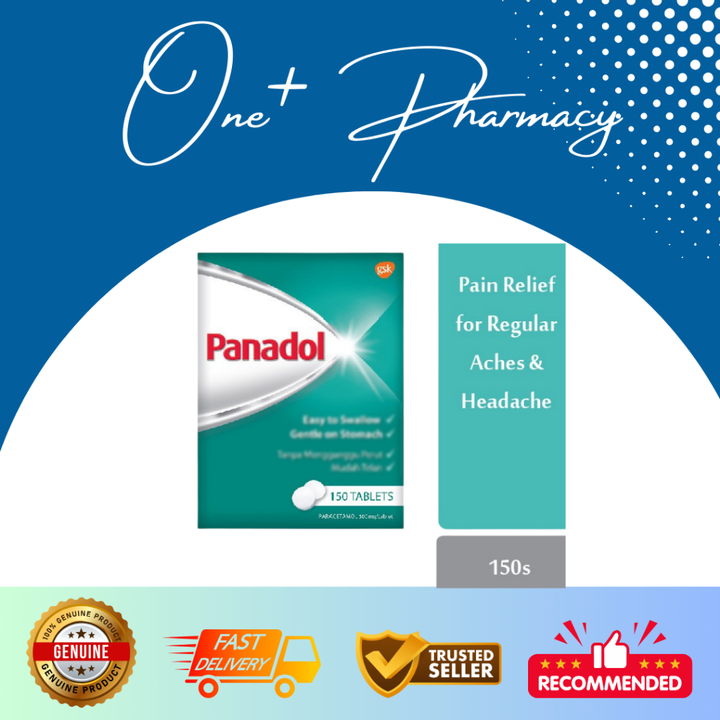 Panadol regular 500mg tablets 150's | Shopee Malaysia