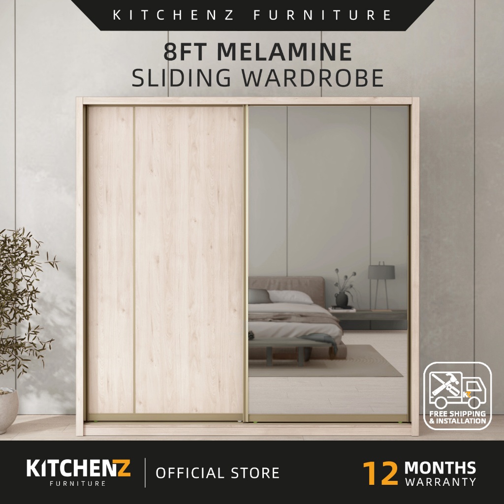 [FREE Shipping & FREE Installation] KitchenZ Melamine Sliding Anti Jump ...