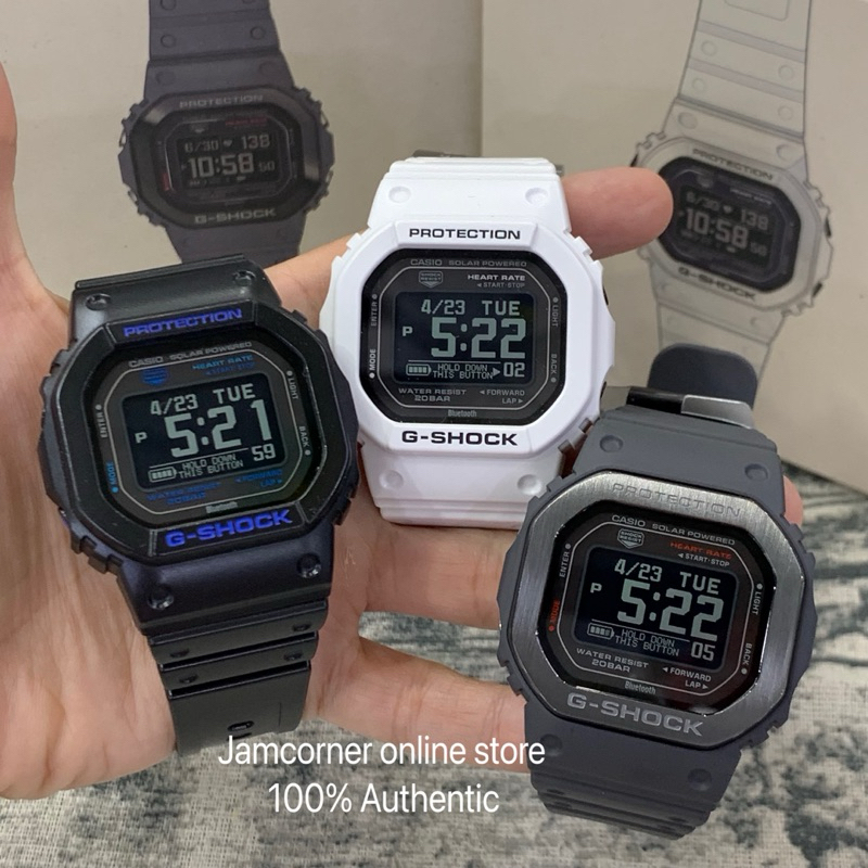 (JAPAN SET)100% ORIGINAL CASIO G-SHOCK G-SQUAD DW-H5600-7/DW-H5600MB-8/DW-H5600-1A2 sports ...