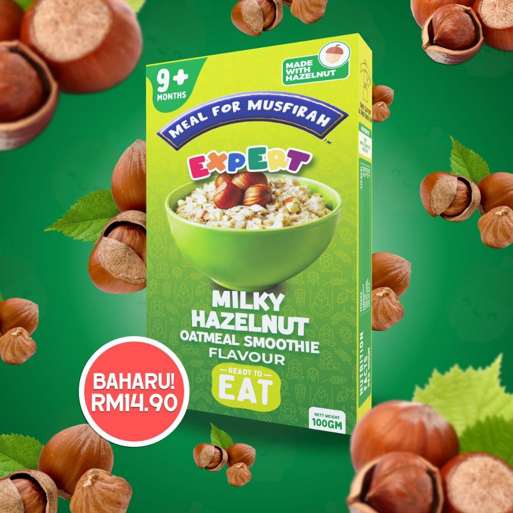 MEAL FOR MUSFIRAH - ready to eat oatmeal SMOOTHIE (makanan bayi 6 bulan ...