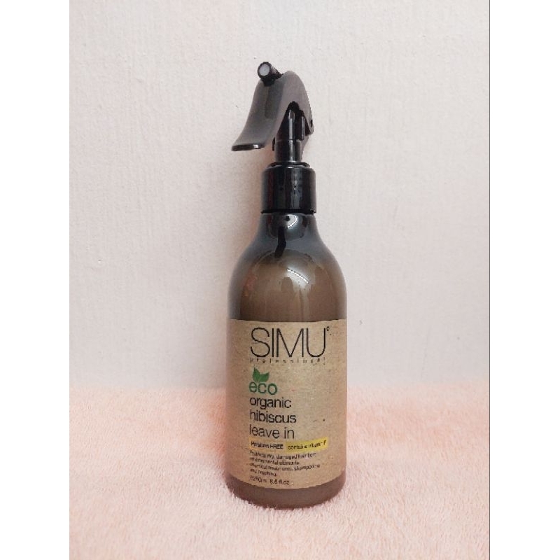 Simu Organic Leave-in Conditioner Spray 250ml (No Paraben) | Shopee ...