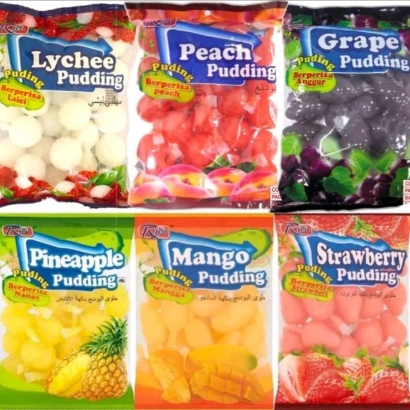 Rico Fruit Shape Pudding Jelly 24Pcs | Shopee Malaysia