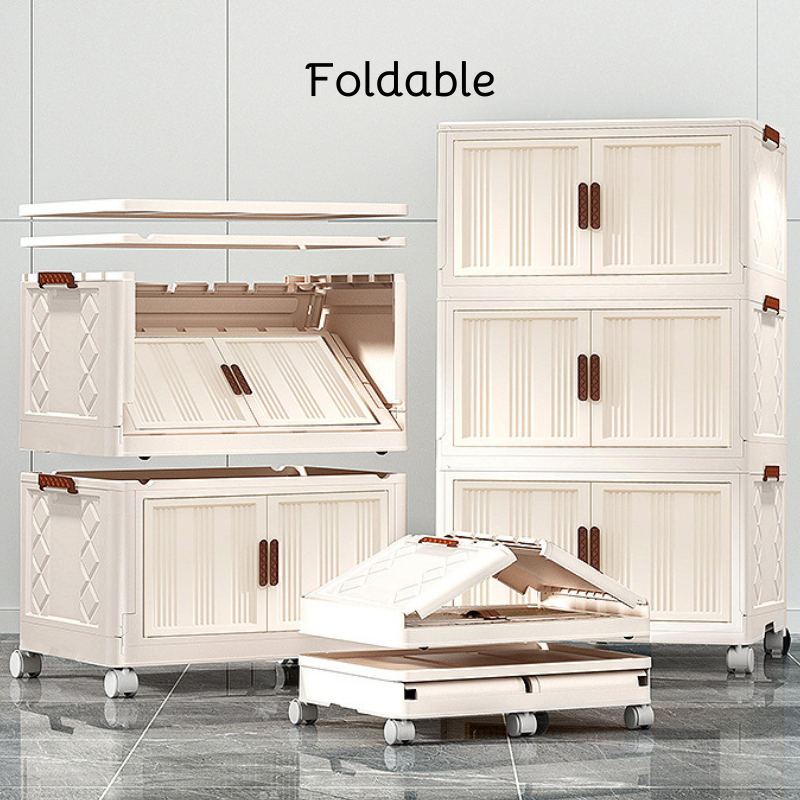 3/4 Tier Storage Drawer with Wheel / Display Rack / Cloth Drawer ...