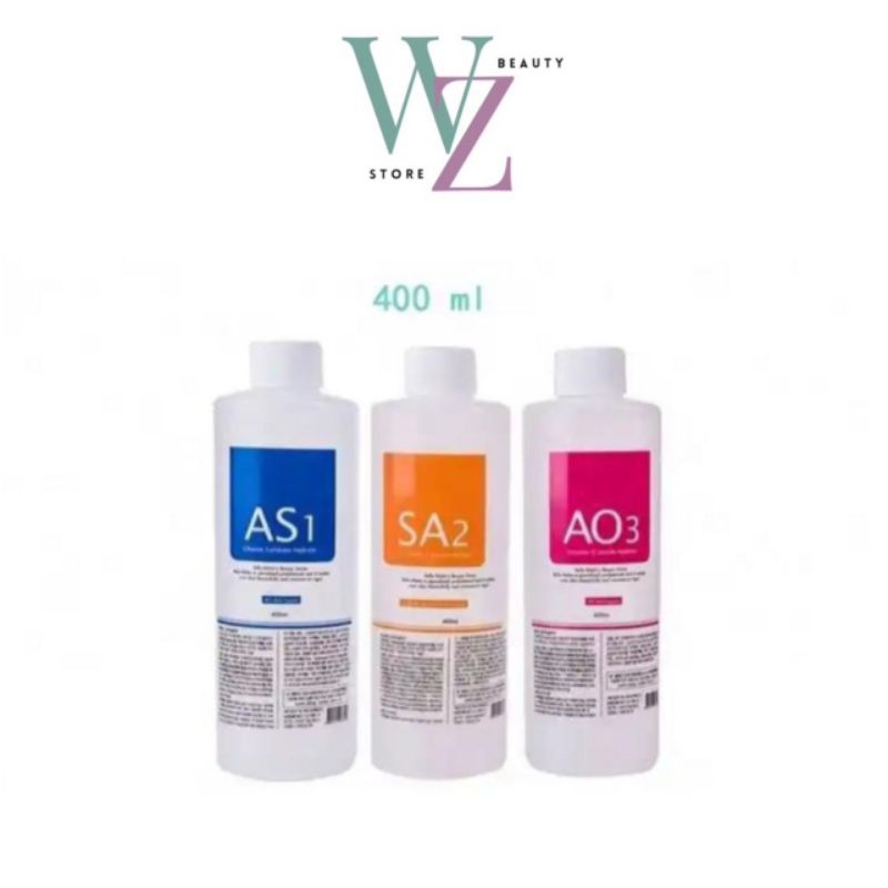 (READY STOCK) FACIAL SOLUTION AS1 SA2 AO3 AQUA PEELING SOLUTION 400ML ...