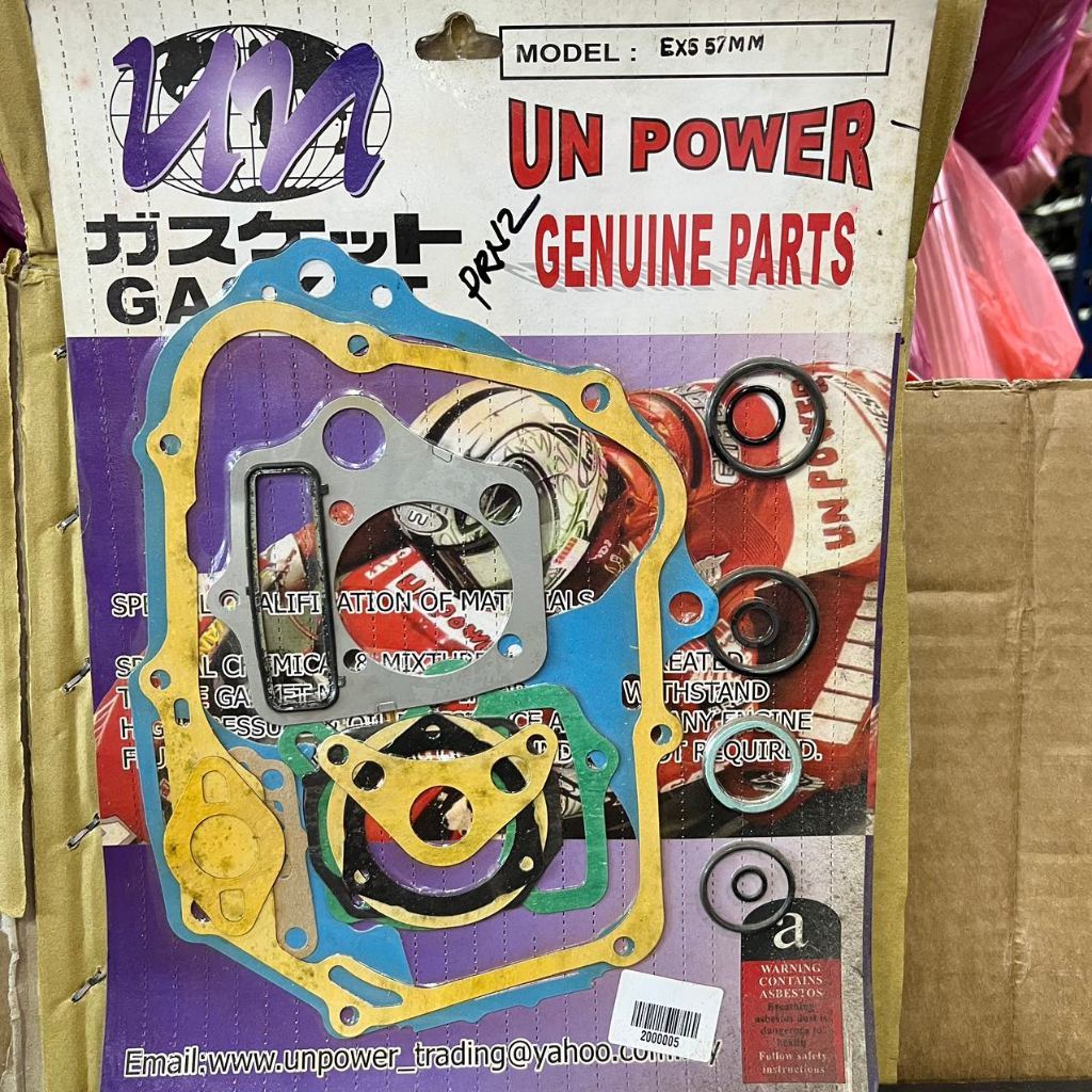 GP GASKET OVERHUAL ENGINE COMPLETE SET EX5 DREAM 57MM | Shopee Malaysia