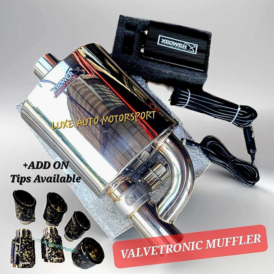 Exhaust Muffler Valvetronic Systems with Controller and RemoteControl ...
