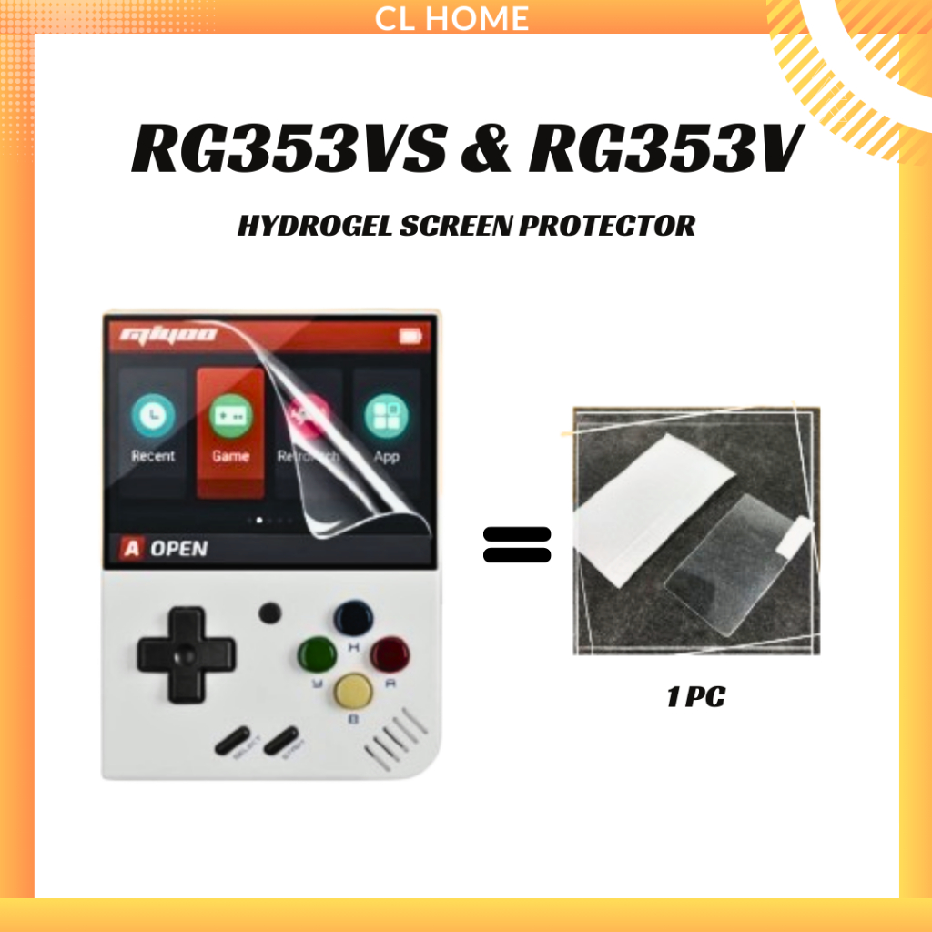 ANBERNIC - RG353V / RG353VS Tempered Screen Protector Screen Film ...