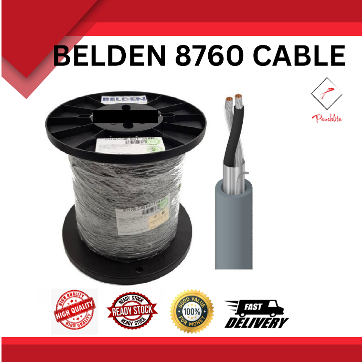 Belden 8760 060(CHR) Cable Original (PER METER) | Shopee Malaysia