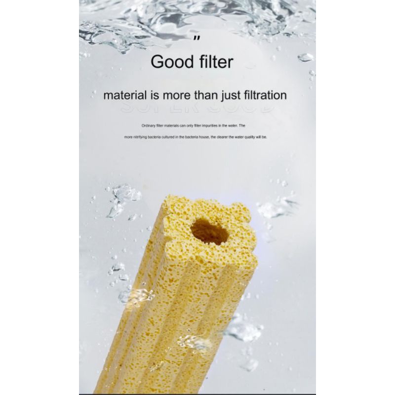 Aquarium Nano Pillar Quartz Bio Tube Infrared Bacteria House Rumah ...