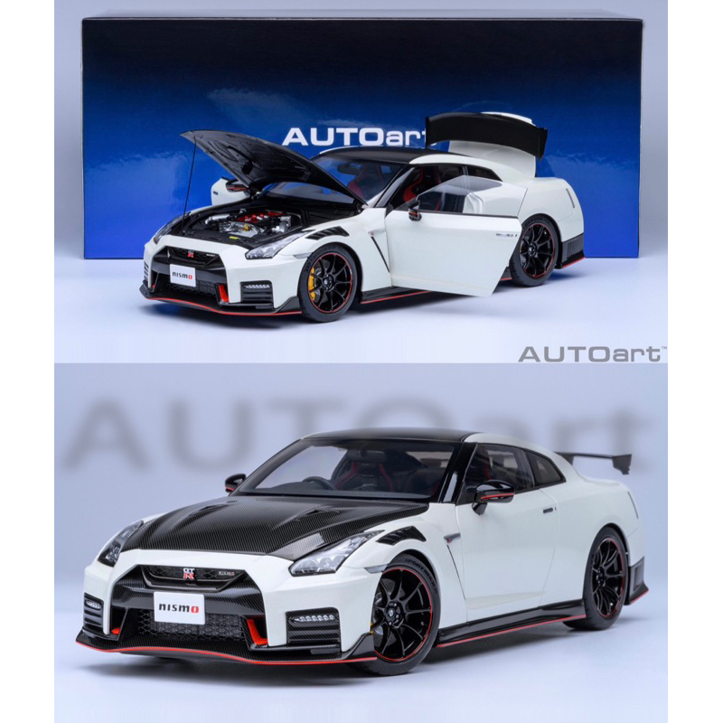 AUTOart 1:18 Nissan GTR Nismo R35 2022 Special Edition Brilliant White ...