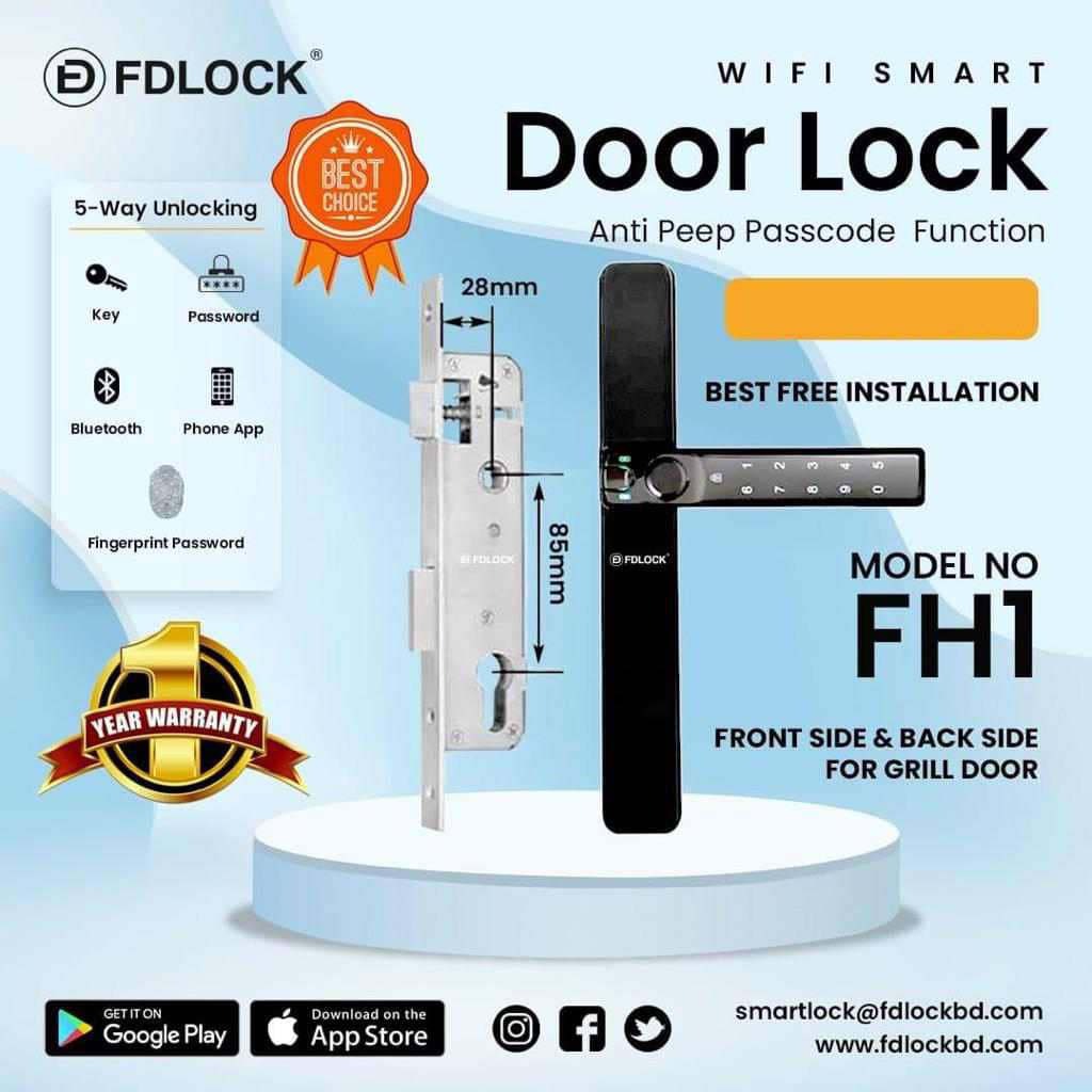Smart Grill Door lock (Only For Grill Door Lock) | Shopee Malaysia