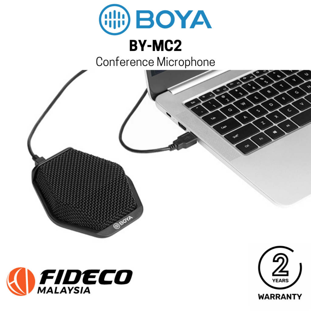 BOYA Professional Conference Microphones Solutions BY-MC2 | Shopee Malaysia