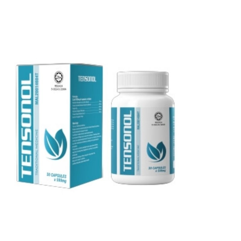 TENSONOL TRADITIONAL MEDICINE healthy nutrition 30 Capsules 500 mg ...