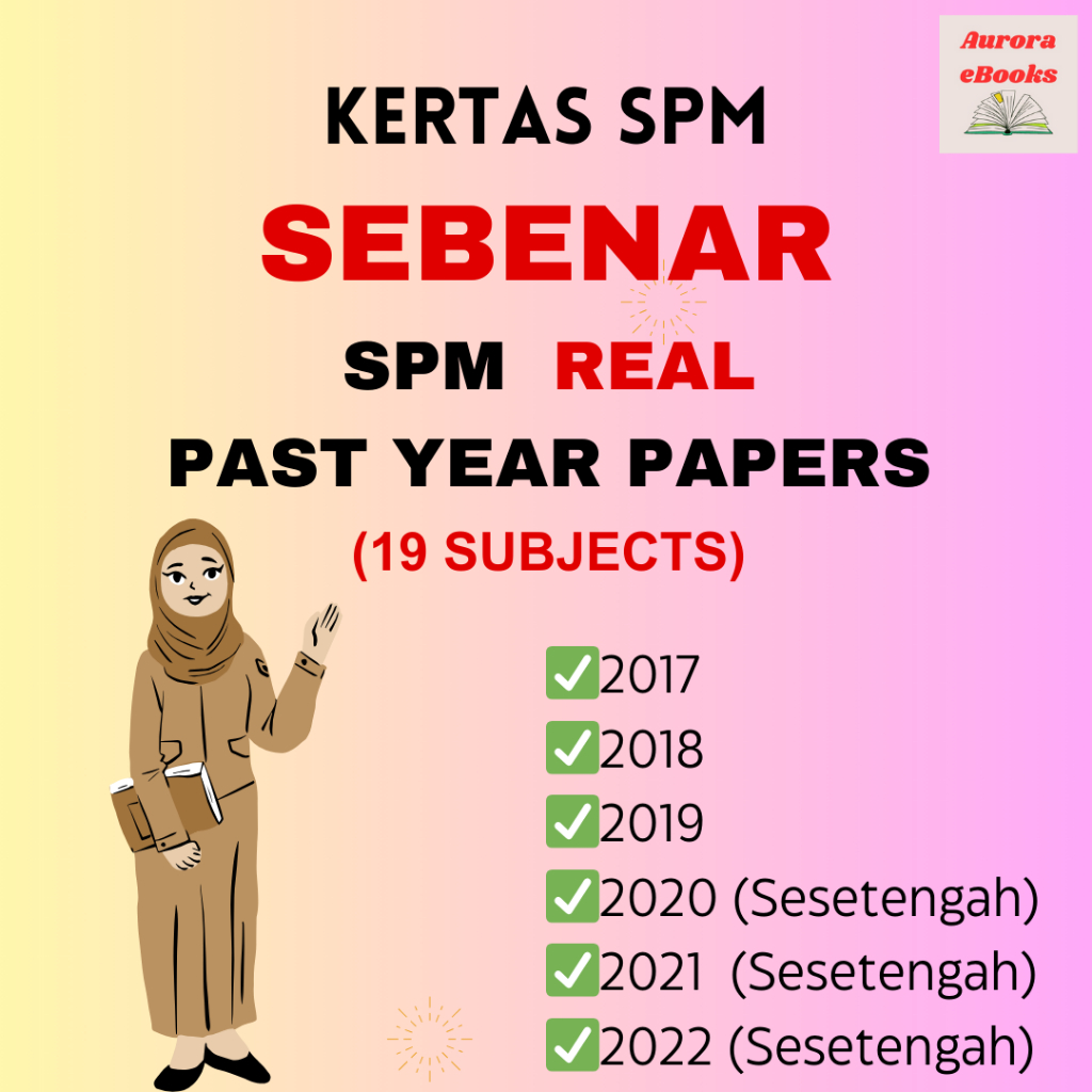 [Softcopy PDF📚] REAL & SEBENAR Past Year Question SPM | Kertas ...