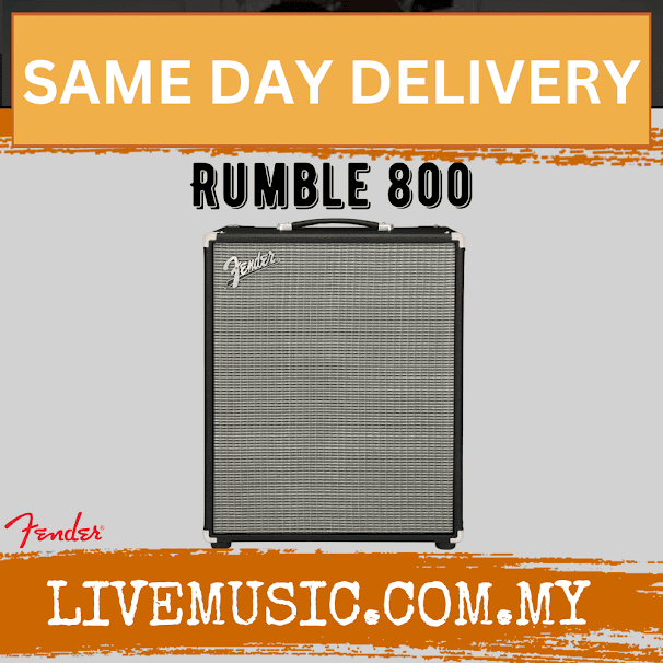 Fender Rumble 800 Bass Amplifier, 230V UK (Rumble-800) | Shopee Malaysia