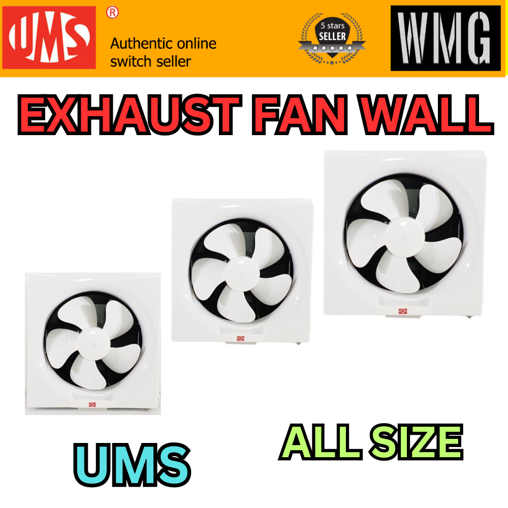 UMS EXHAUST FAN WALL 8/10/12" | Shopee Malaysia