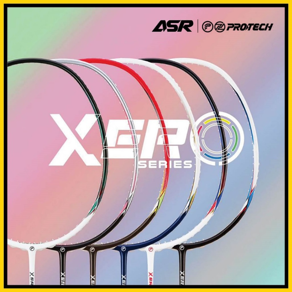 Protech Badminton Racket Xero Series ONE / TWO / THREE / FOUR / FIVE ...
