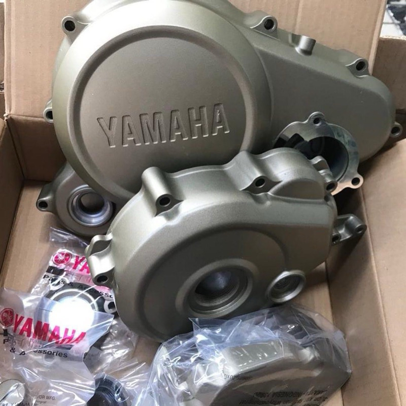 YAMAHA Y15 V1 V2 FZ150 FULL SET GOLD CASING ENGINE COVER ENJINE GOLD ...