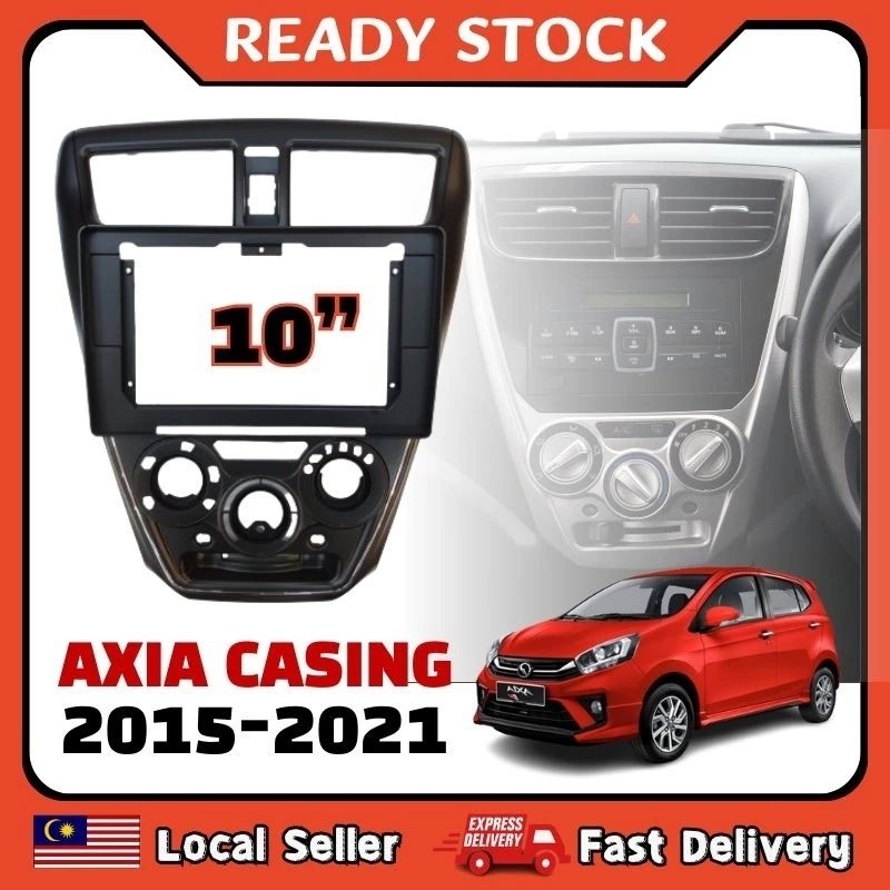 1pc Android Player Casing Perodua Axia 2015 2016 2017 2018 2019 2020 ...