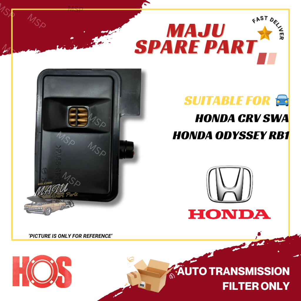MSP HONDA CRV SWA /HONDA ODYSSEY RB1 AUTO TRANSMISSION FILTER SET AUTO ...