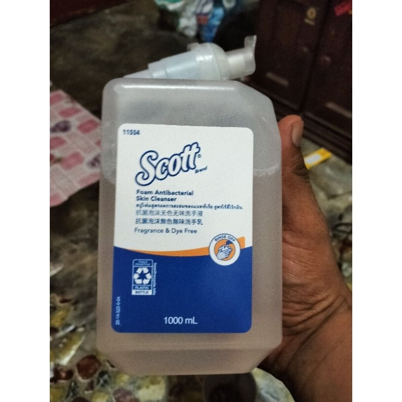 11554 SCOTT® CONTROL ANTIBACTERIAL LUXURY FOAM SOAP | Shopee Malaysia