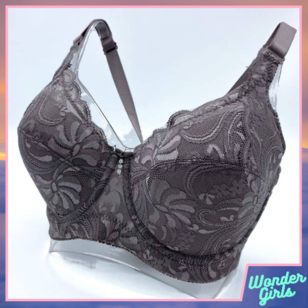 Bra Women Wired Bra CDE Full Cup Bra Plus Size Baju Dalam Wanita Bra ...