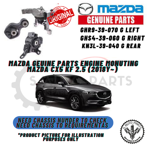 MAZDA CX5 KF 2.5 (2018Y~) ENGINE MOUNTING -BRAND 100% ORIGINAL MAZDA ...