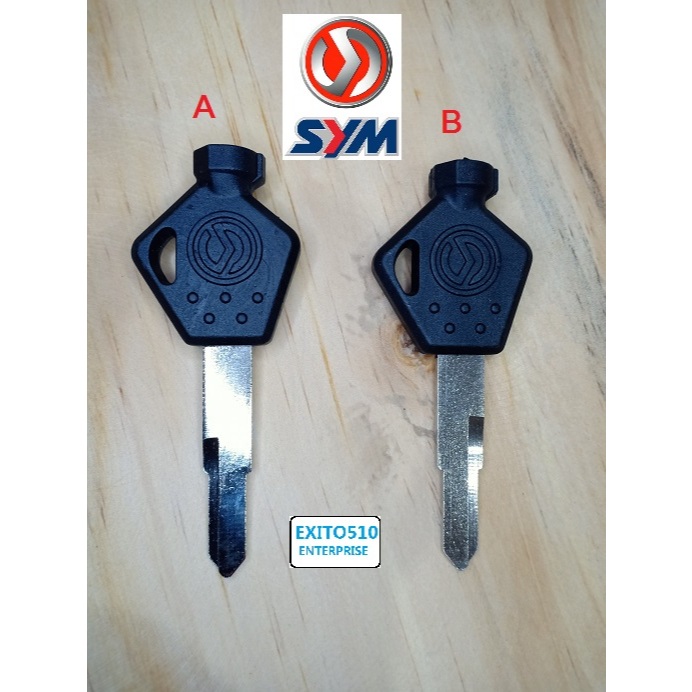 SYM VF3I 185 UNCUT KEY BLANK/KUNCI KOSONG UNTUK MOTOR SYM | Shopee Malaysia