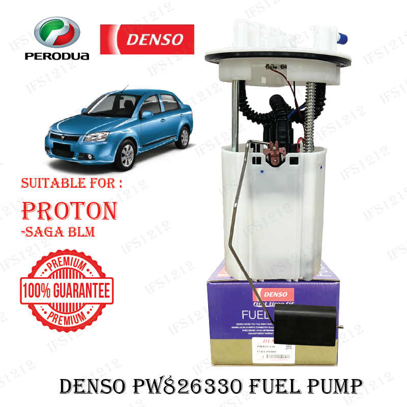 🇲🇾ORI NEW🔥DENSO FUEL PUMP PROTON SAGA BLM PW826330 PETROL PUMP ASSY ...