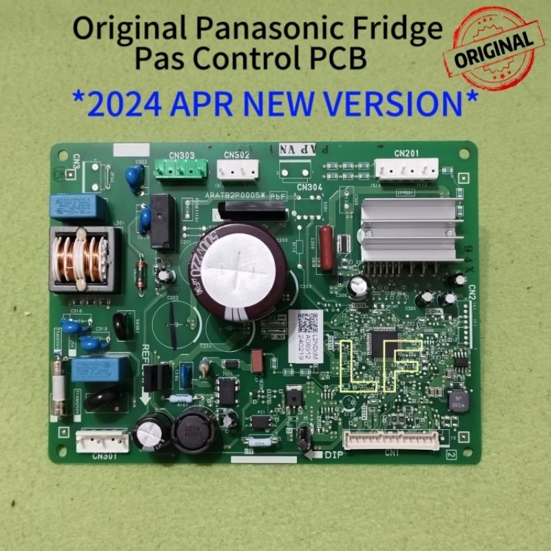 [2024 APR NEW VERSION] PANASONIC FRIDGE PCB BOARD NR-BL263V/NR-BL302PS ...