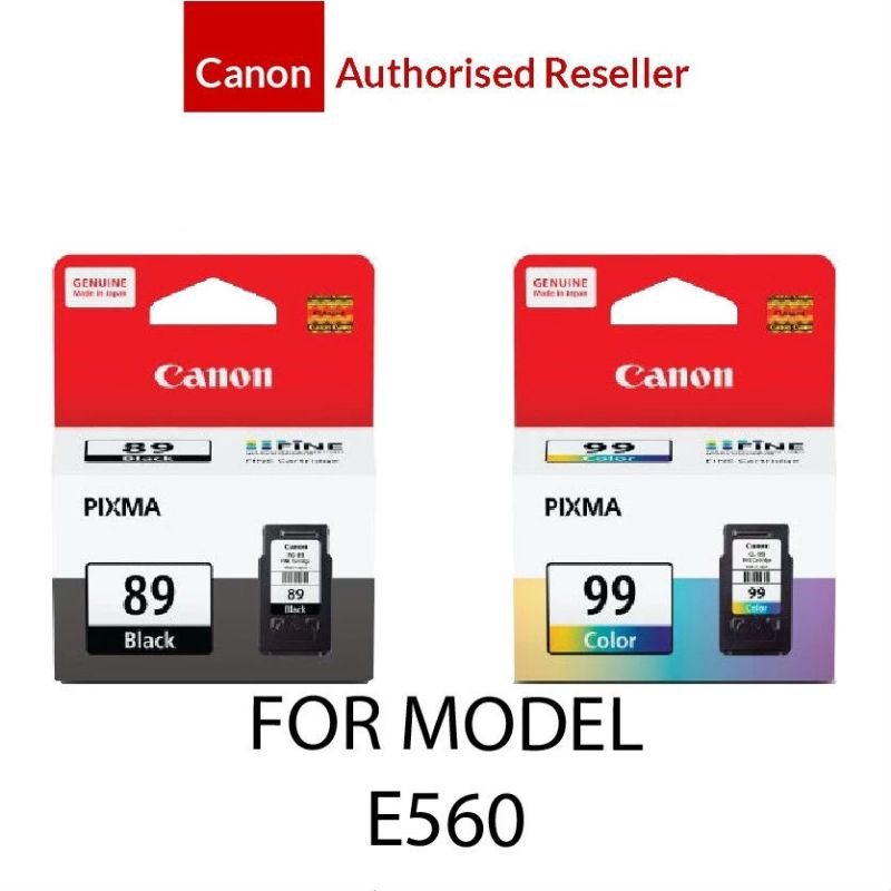 Original Canon Ink Cartridge PG-89 (Black) /CL-99 (Color) | Shopee Malaysia