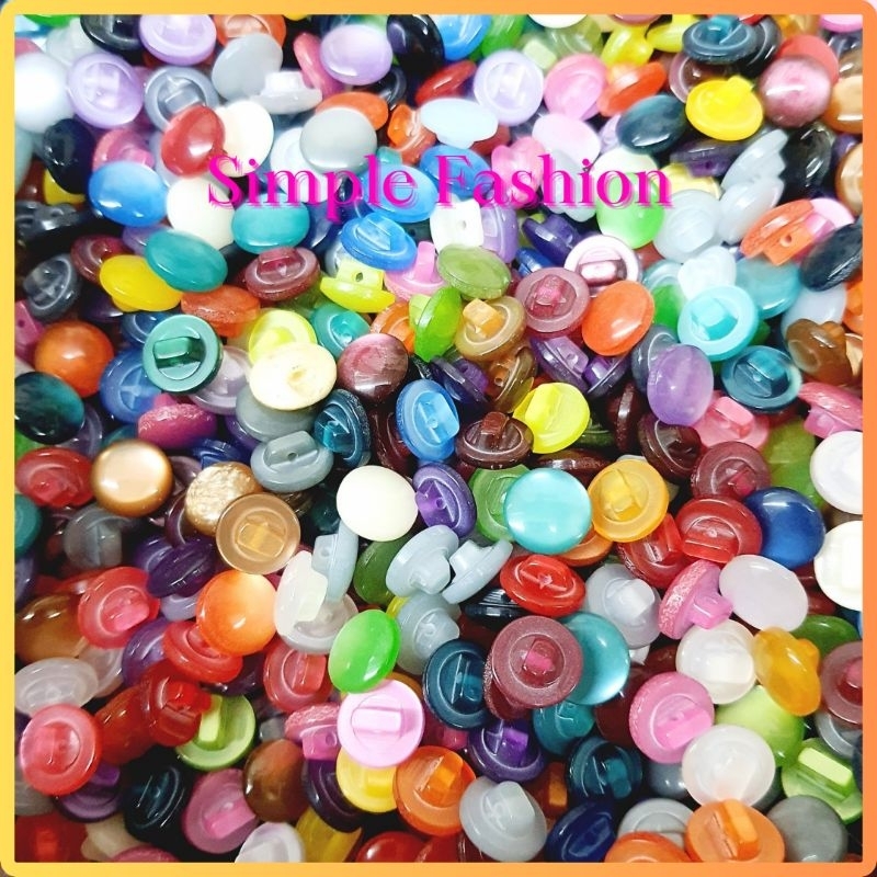 Butang Baju Kurung / Butang Cendawan / Button Mushroom (12pcs) | Shopee ...