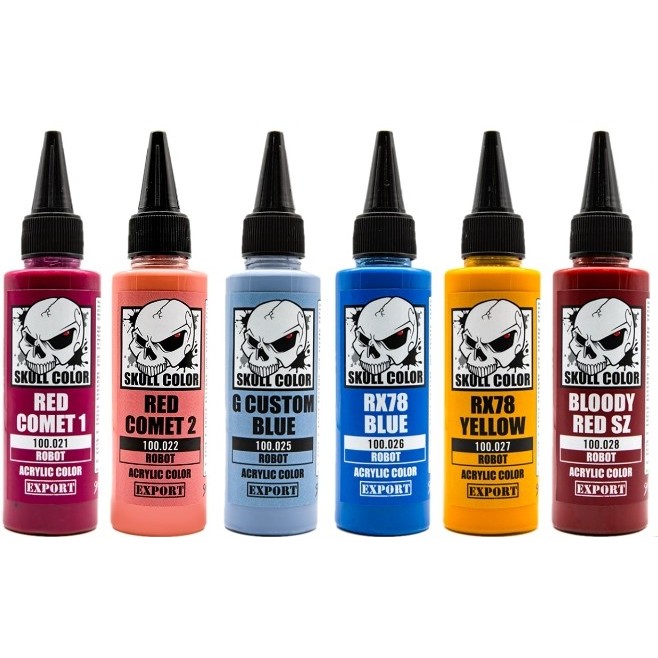 (READY STOCK) SKULL COLOR Robot Colour Series Pre-thinned | Shopee Malaysia