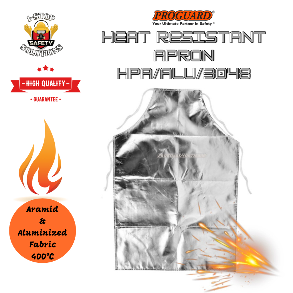 Proguard Up To 400°C Heat Resistant Apron Industry, Engineering Grade ...