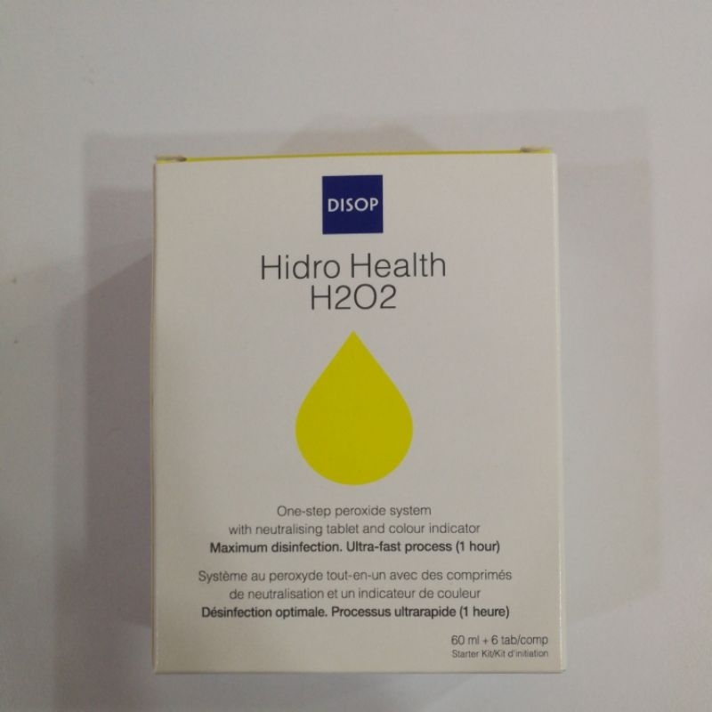 DISOP H202 Hidro Health hydrogen peroxide 60ml travel pack | Shopee ...