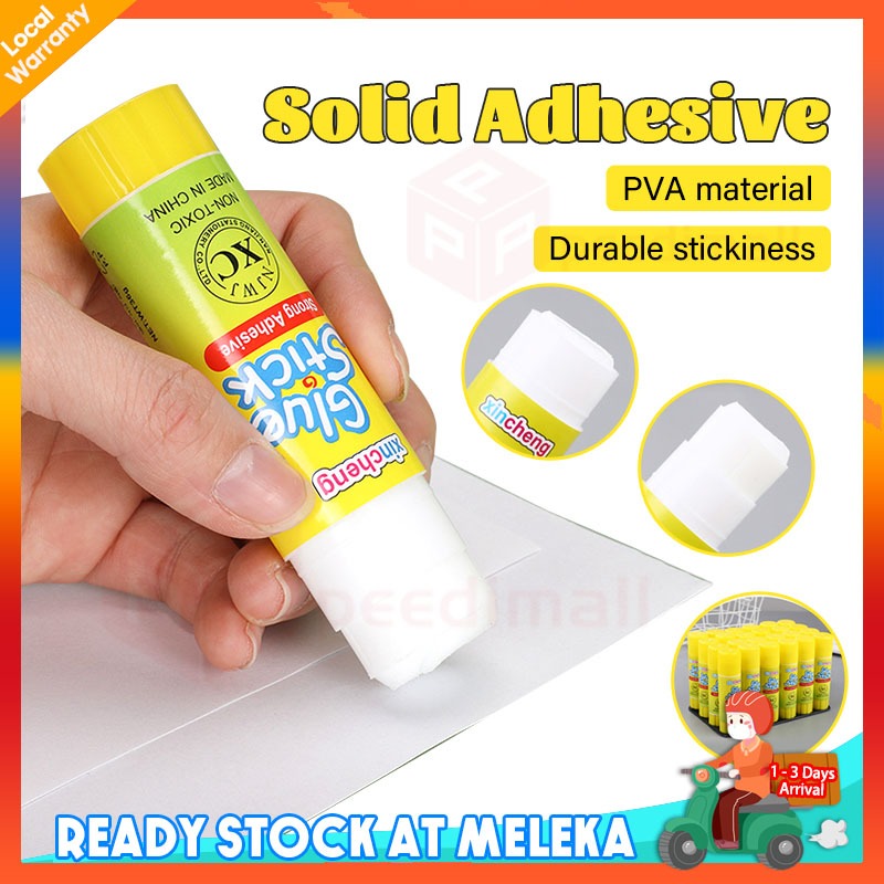 🇲🇾 Glue Stick 9g Ultra Adhesive Glue Washable Strong Adhesive School ...