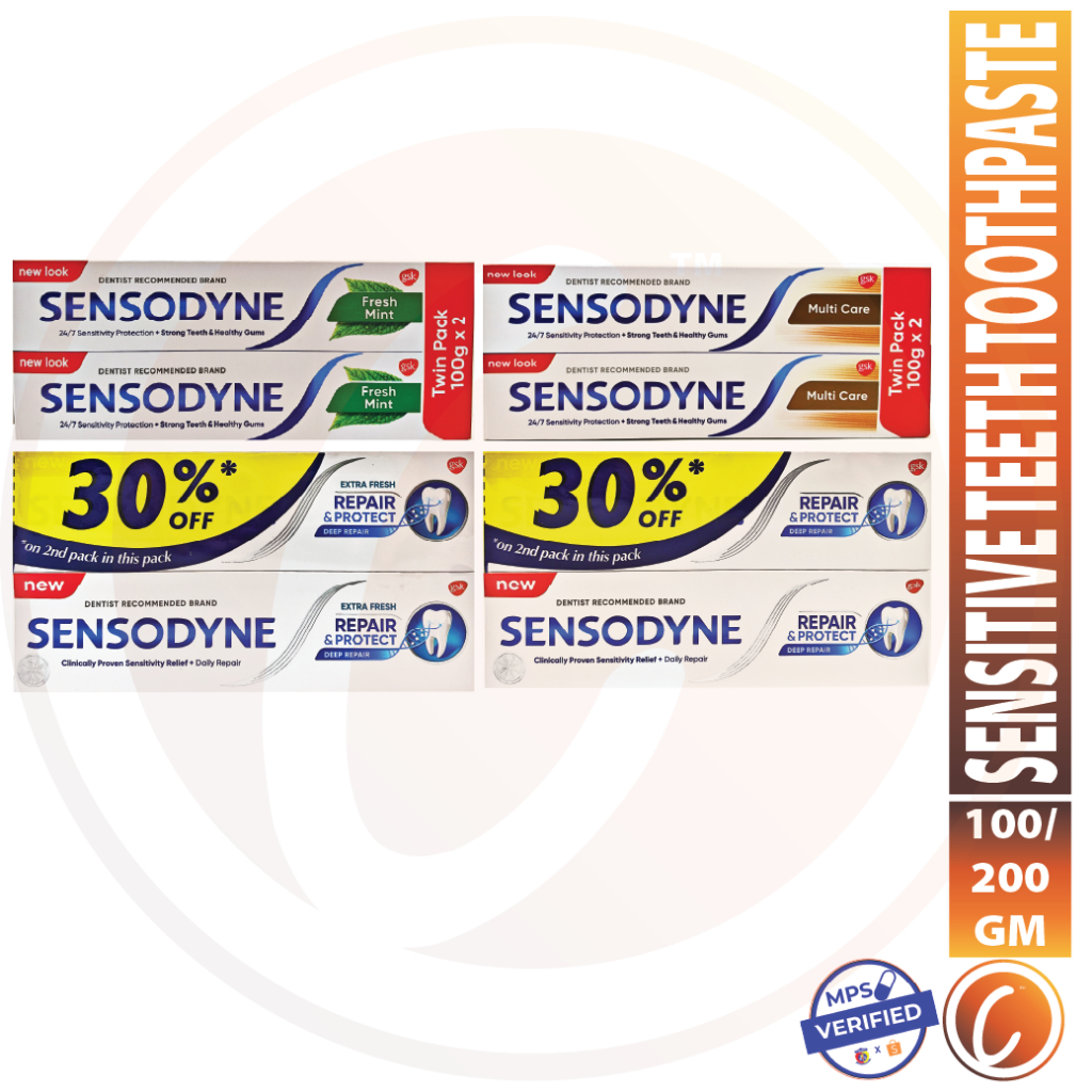 GSK Sensodyne Toothpaste 100G | Shopee Malaysia