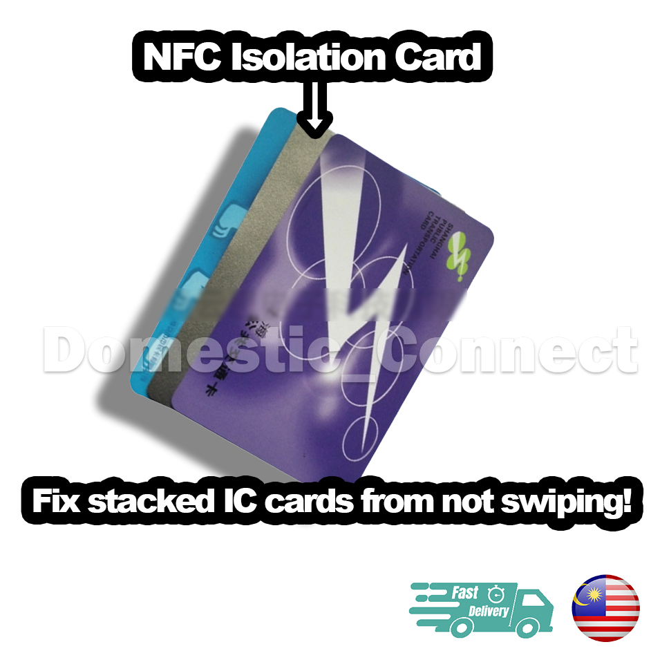 NFC Isolation Card Ultra Slim Contactless NFC Separator (Student Card ...